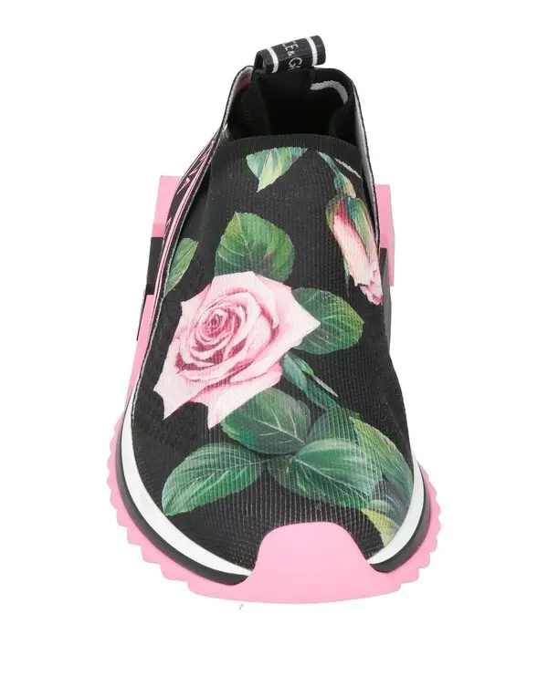 Dolce & Gabbana Floral-pattern Sock Shoes