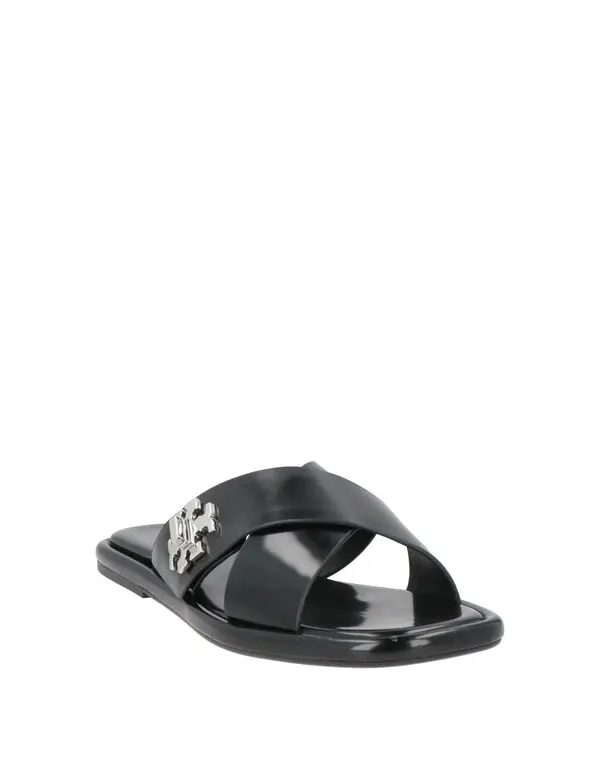 Tory Burch Glossy Leather Sandals