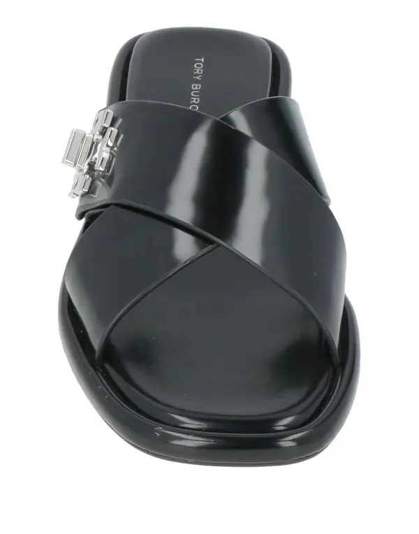 Tory Burch Glossy Leather Sandals