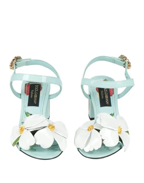 Dolce & Gabbana Flower-decorated Sandals