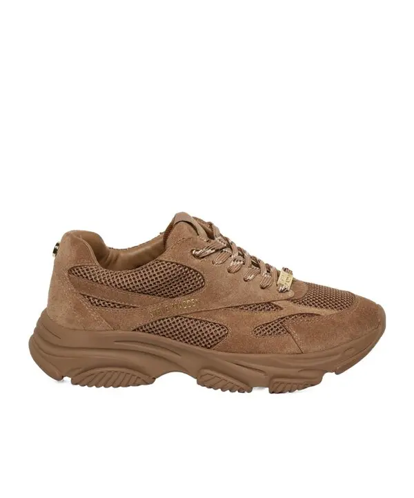 Steve Madden Suedemesh Paneled Sneakers - No