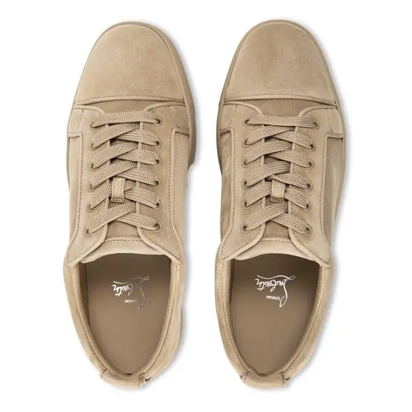 CHRISTIAN LOUBOUTIN Suede Lowtop Sneaker