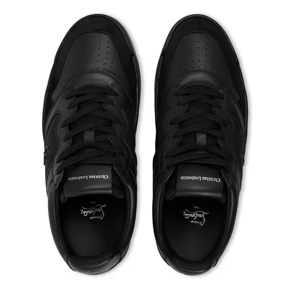 CHRISTIAN LOUBOUTIN Leathermesh Paneled Sneaker