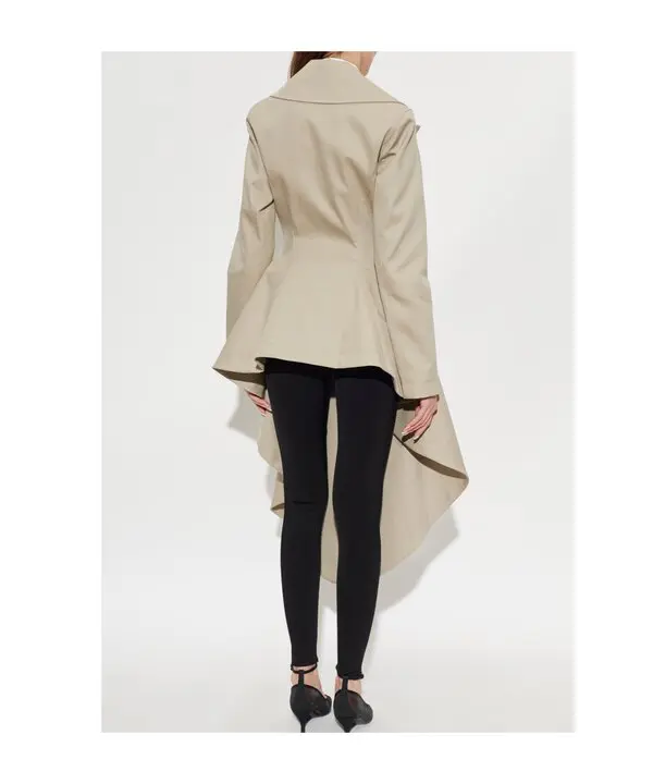 Alaïa Asymmetric Double-breasted Coat