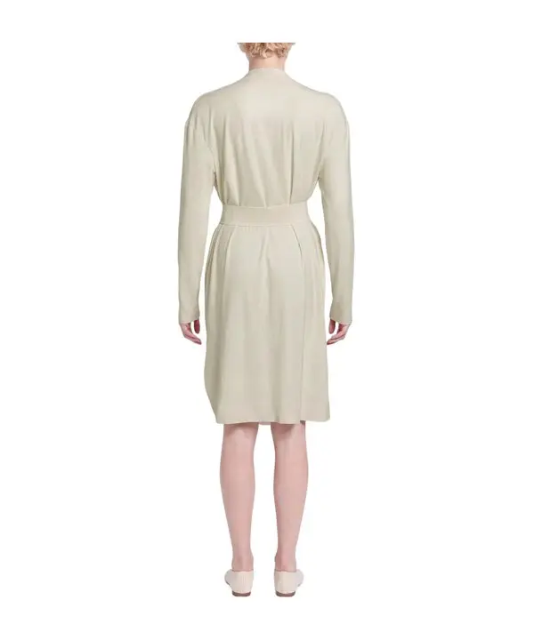 Max Mara Minimalist Long-sleeved Overcoat