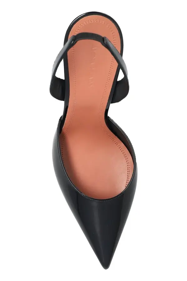 Amina Muaddi Holli Open-heel High-heeled Sandals