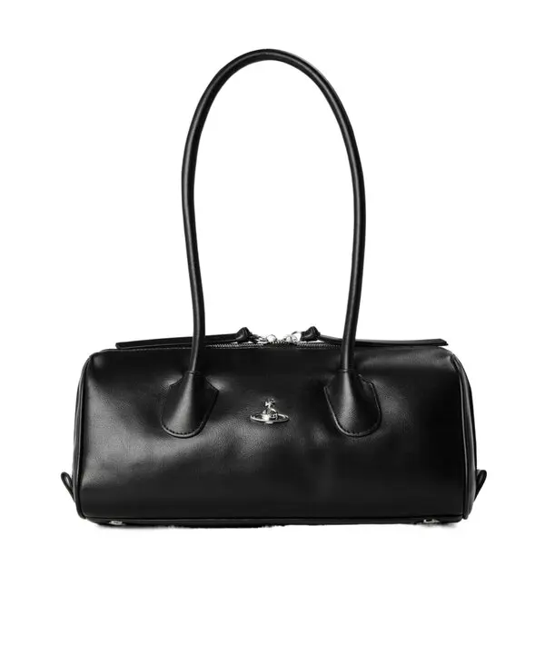VIVIENNE WESTWOOD Glossy Cylindrical Handbag