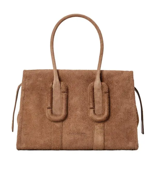 Marc Jacobs Suede Tote Bag - Brown