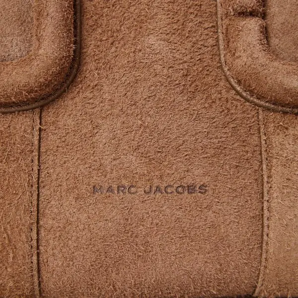 Marc Jacobs Suede Tote Bag - Brown