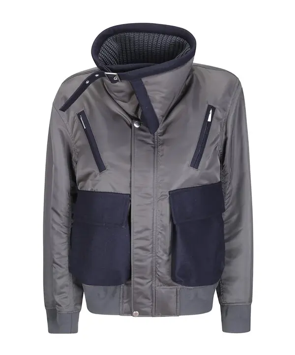 Sacai Melton Blouson - No