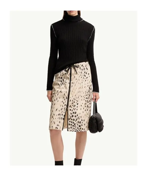 Moncler Wool Blend Turtleneck Sweater