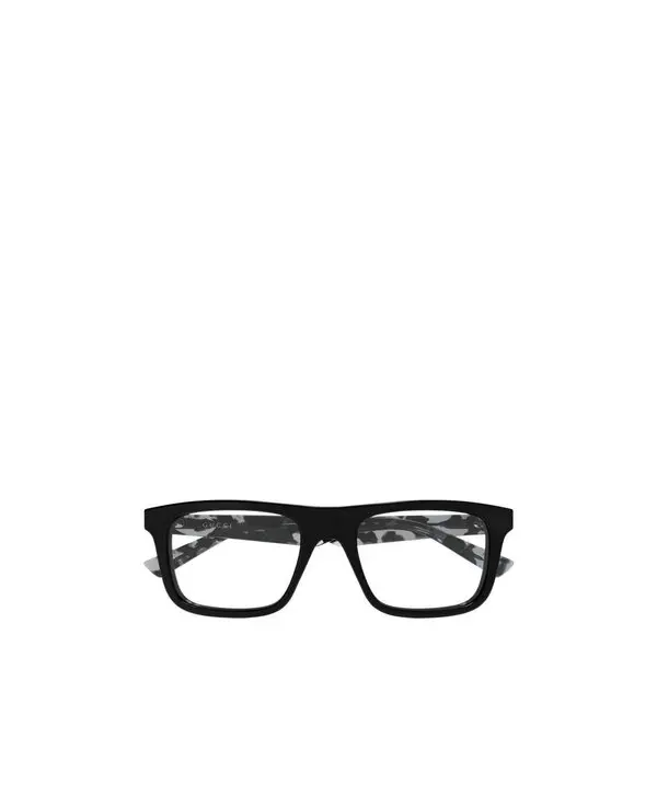 Gucci Rectangle-frame Glasses - Black