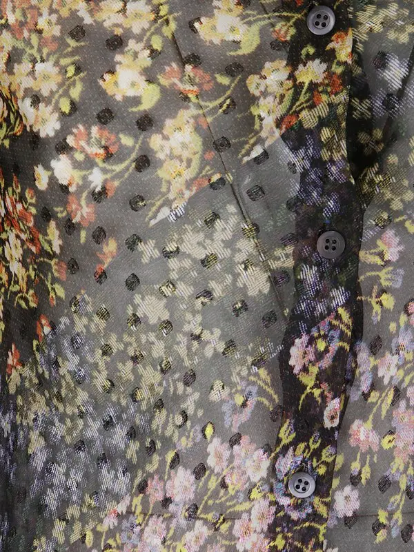 Dries Van Noten Long Floral Dress