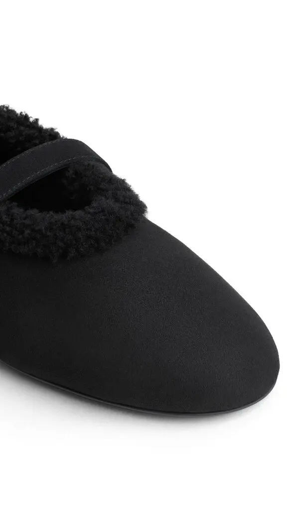 Alaïa Round-toed Ballet Shoes