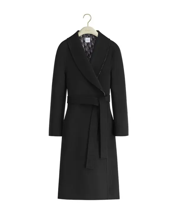 Dior Jas Met Riem - Black