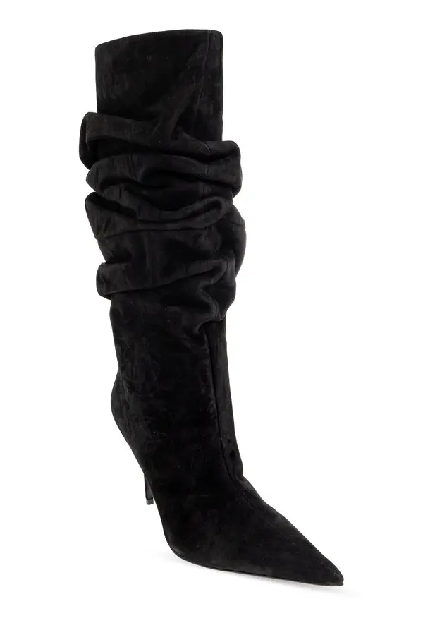 Amina Muaddi Anok High-heeled Tall Boots