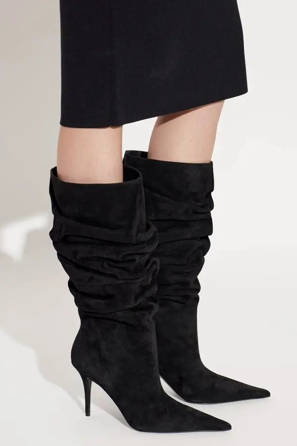 Amina Muaddi Anok High-heeled Tall Boots