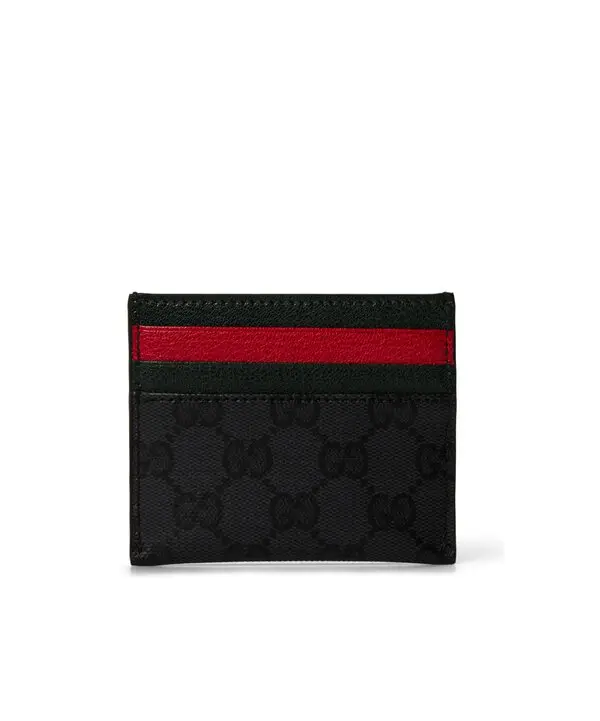 Gucci Minimalist Jacquard Card Holder