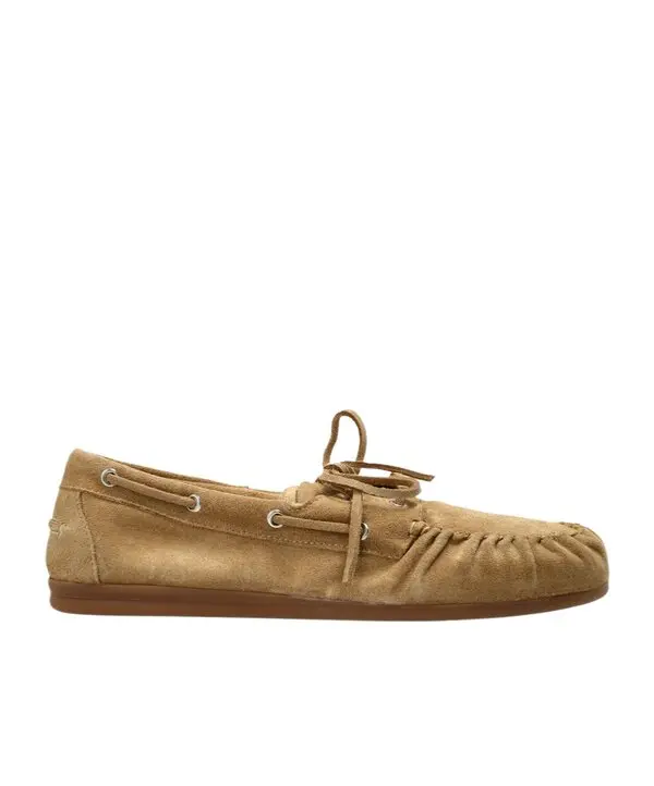 ALOHAS Rowan Moccasin Flat Shoes - Beige