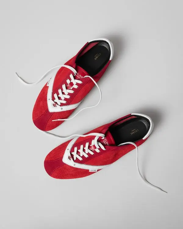 Celine Lace-up Sneakers