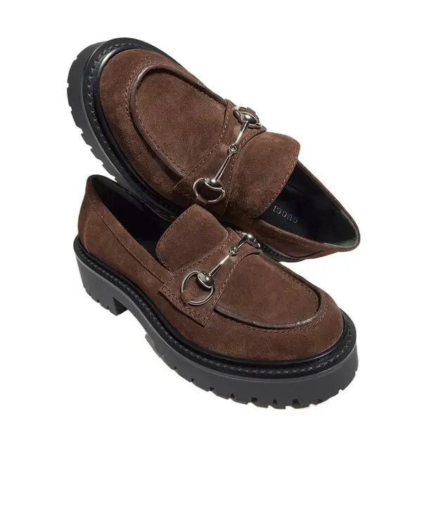 Gucci Loafer With Horsebit And Lug Sole