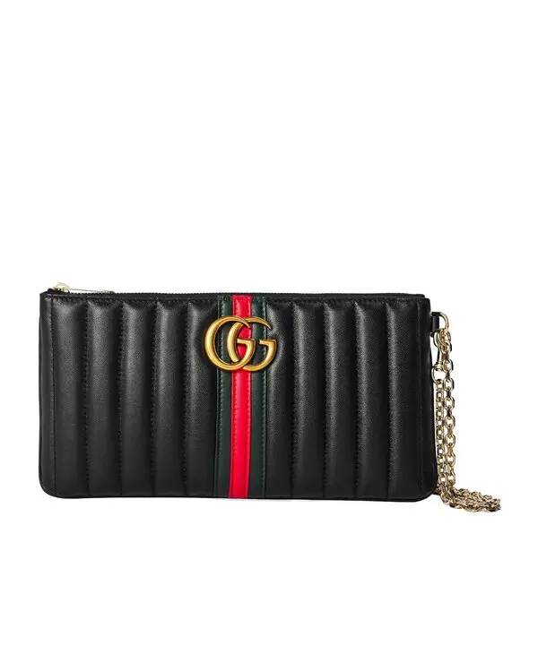 Gucci Verticalquilted Clutch