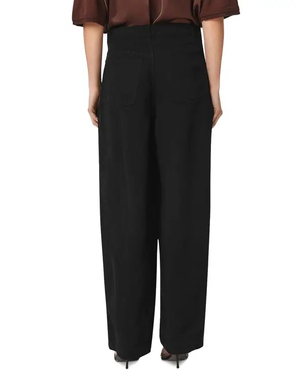 ALLSAINTS Phi Pleated Trousers - Black