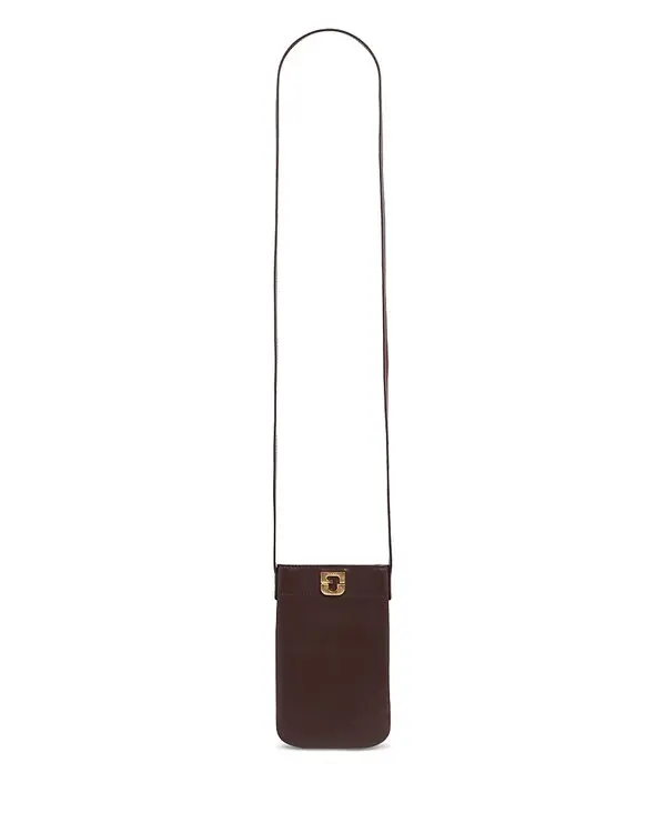 Gerard Darel Lady Leather Crossbody Phone Bag