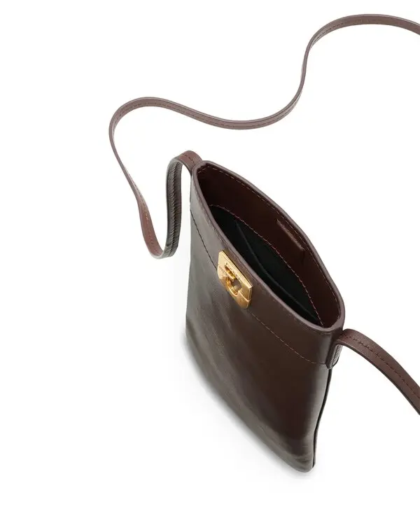 Gerard Darel Lady Leather Crossbody Phone Bag
