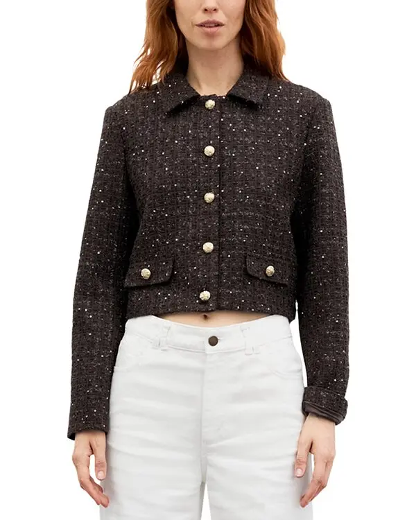 Gerard Darel Julsa Cropped Jacket