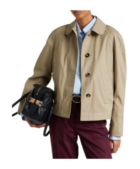 Burberry Classic Plaid Trench Coat