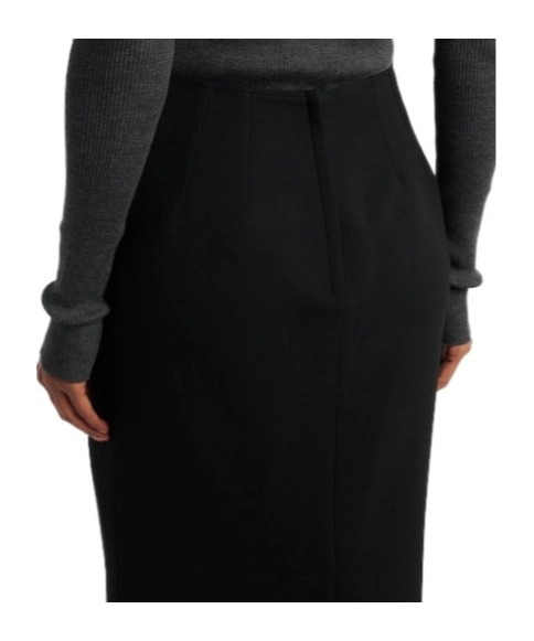 Dolce & Gabbana Virgin Wool Pencil Skirt