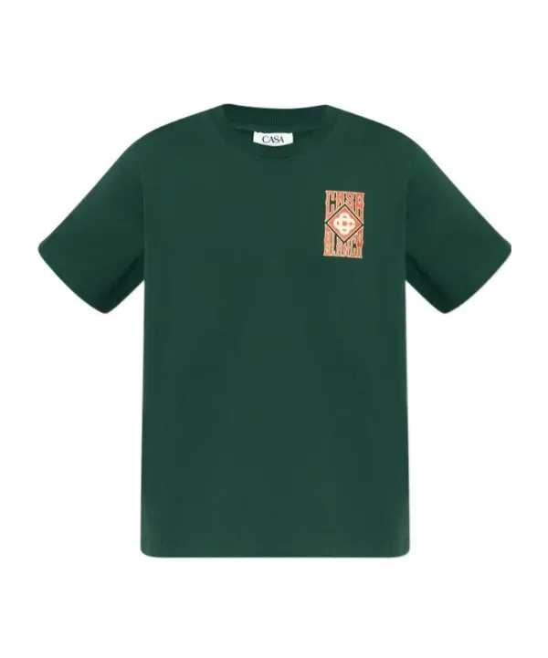 Casablanca Gothic Logo T-shirt