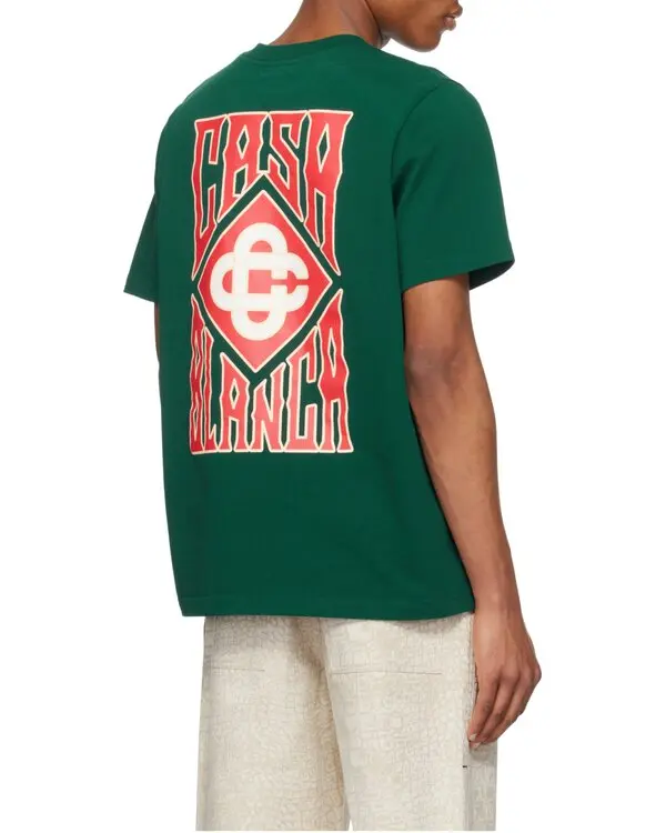 Casablanca Gothic Logo T-shirt