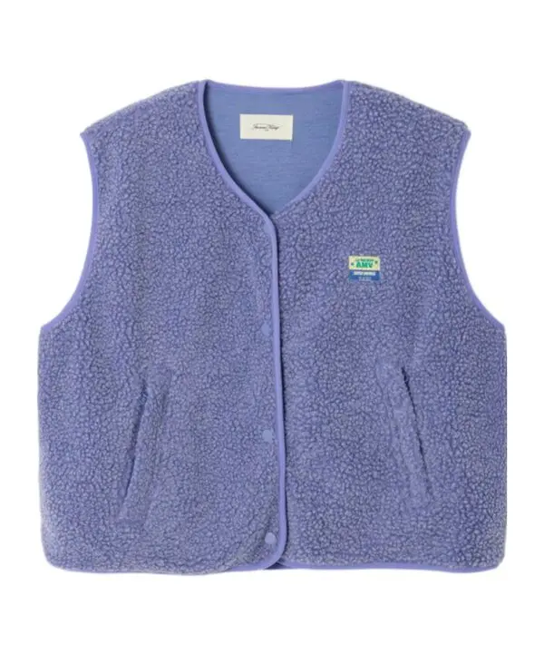 American Vintage Hoktown Gilet - Blue