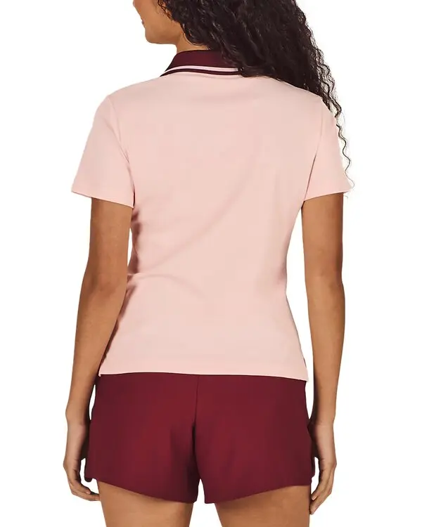 MALBON Carlota Polo Tee - Rosy Touch