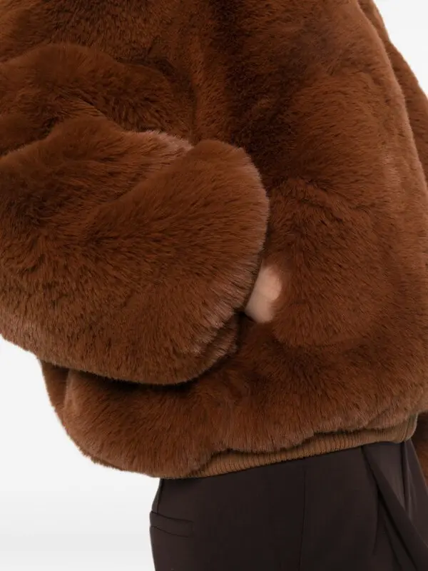 THE FRANKIE SHOP Faux Fur Coat