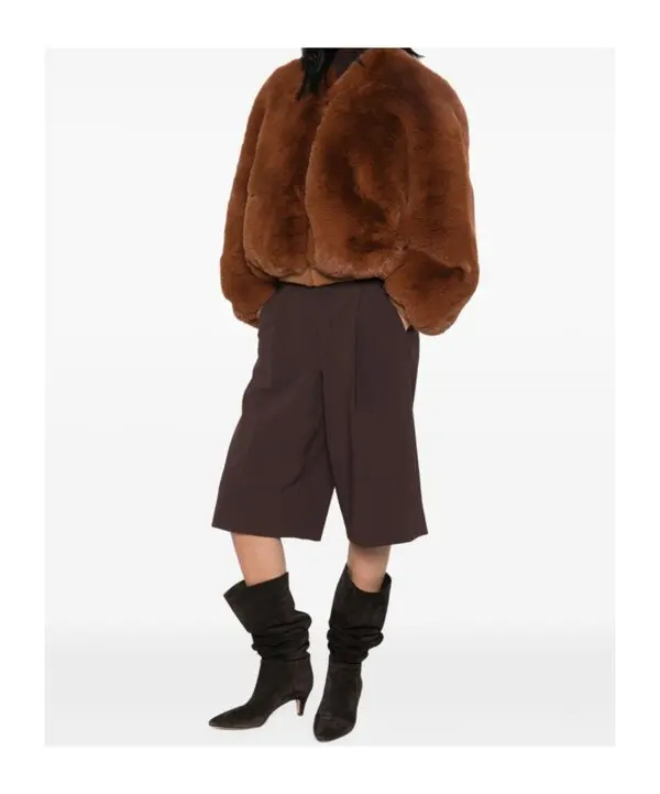 THE FRANKIE SHOP Faux Fur Coat