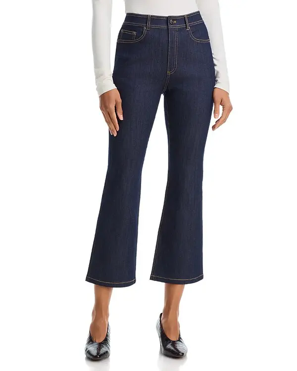 Cinq À Sept Stevie High Rise Ankle Flare Jeans