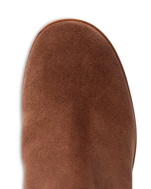 Chloé Maxime Suede Wedge Ankle Boots