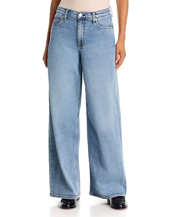 Rag & Bone Featherweight Sofie Wide Leg Jeans