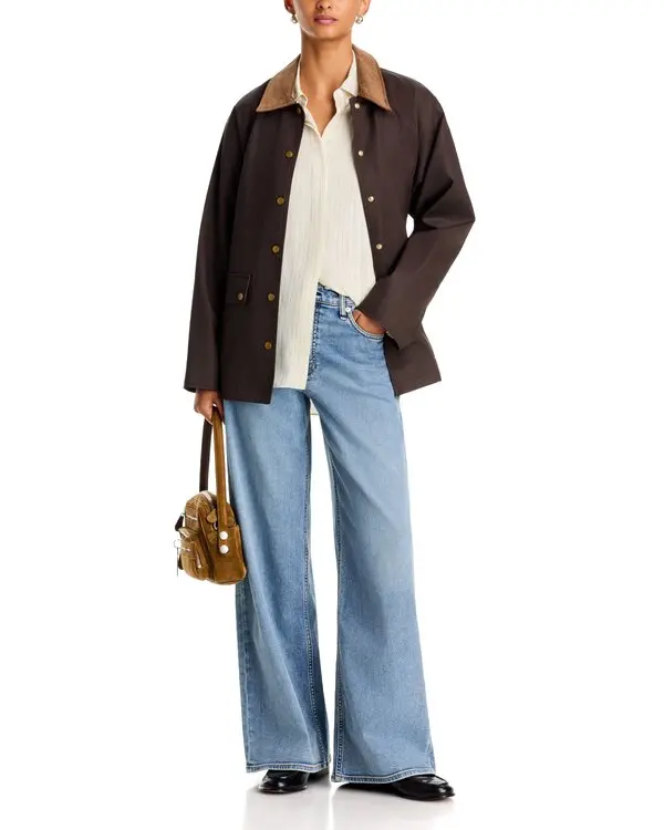 Rag & Bone Featherweight Sofie Wide Leg Jeans