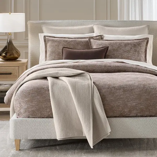 HUDSON PARK COLLECTION Velvet Decorative Pillow, 12 X 22 Exclusive - Fudge Mousse