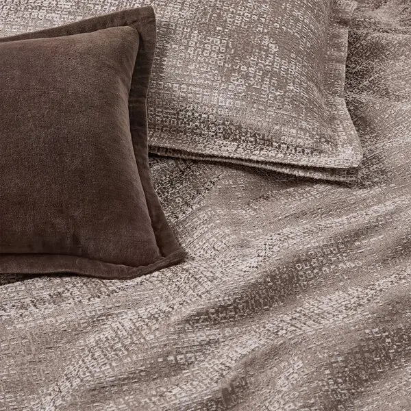 HUDSON PARK COLLECTION Velvet Decorative Pillow, 12 X 22 Exclusive - Fudge Mousse