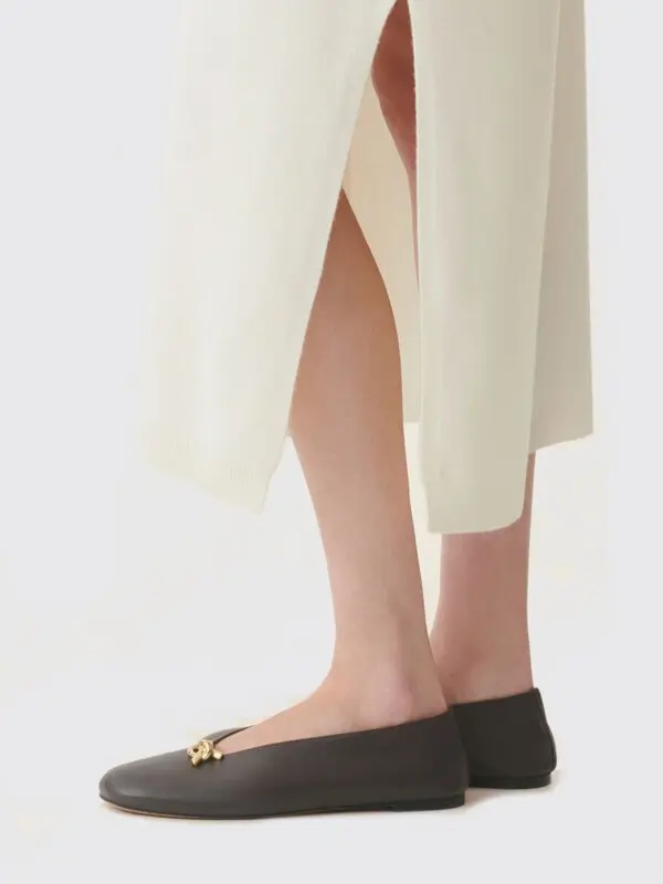 Fabiana Filippi Wool And Cashmere Blend Midi Knit Dress With Waist Belt
