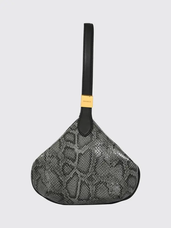 COCCINELLE Python-print Leather Mini Handbag With Wrist Strap