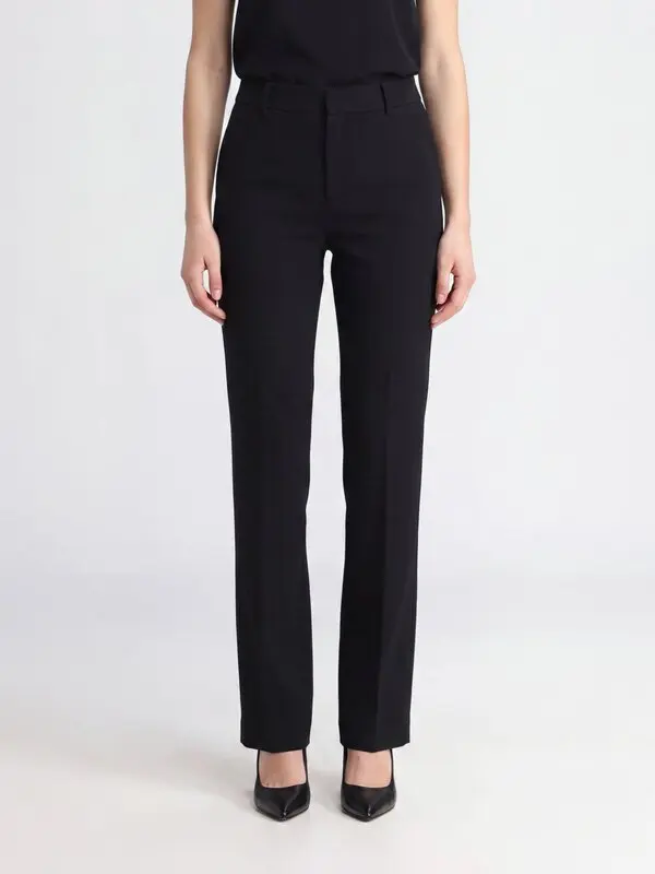 PT TORINO Mid-rise Wool Skinny Tailored Trousers