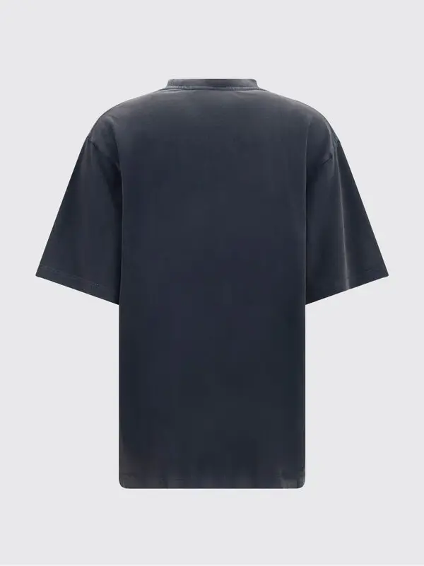 Alexander Wang Relaxed Fit Cotton T-shirt With Contrast Logo