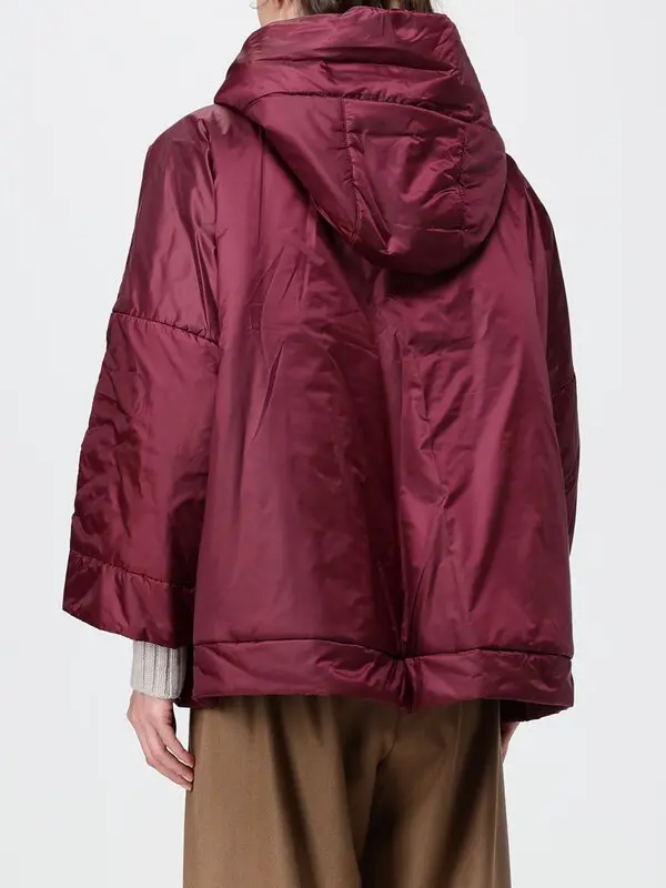 Max Mara Hooded Water-repellent Short Down Jacket With Camel Filling