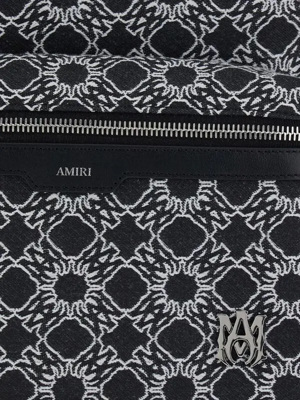 Amiri Ma Quad Polyester Rucksack With Contrast Logo